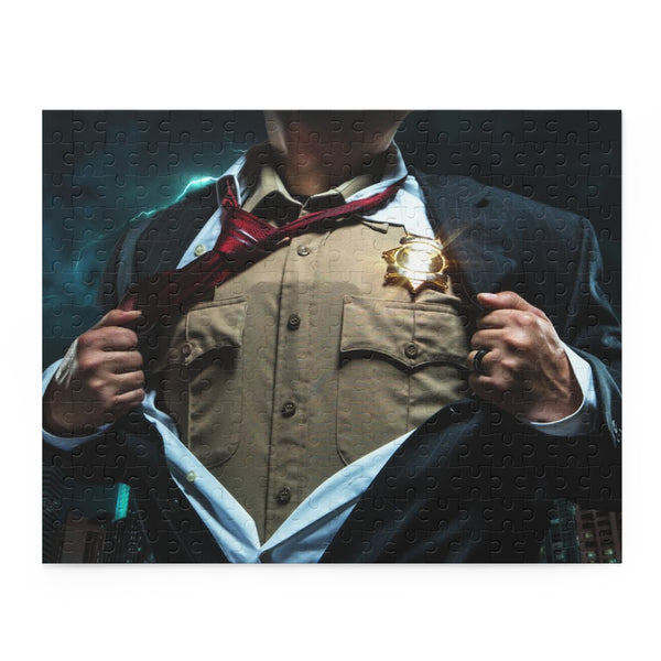 ATC Sheriff Puzzle (120, 252, 500-Piece) - No Greater Love Art